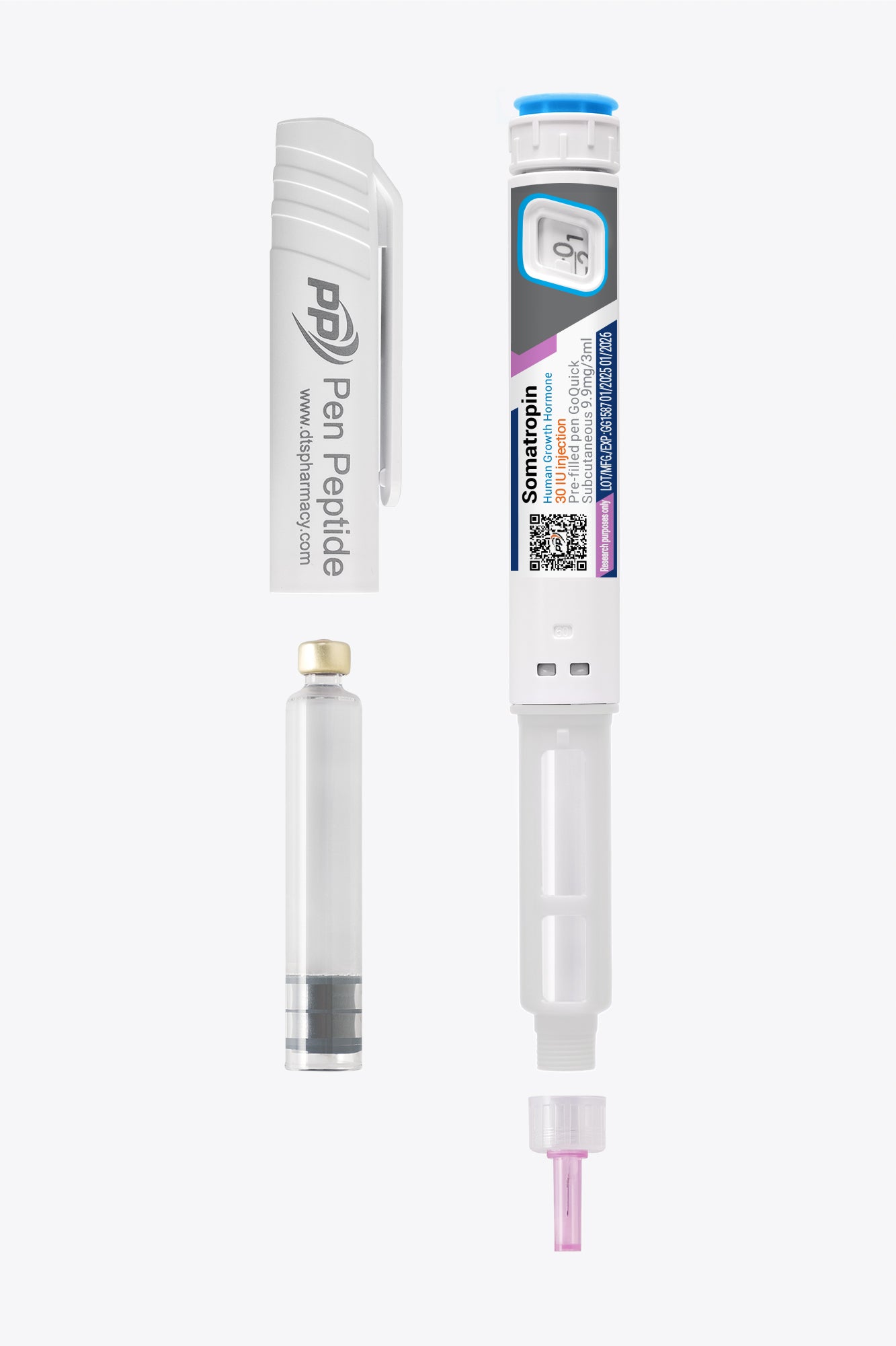 Somatropin hormon rasta (HGH) 30IU Pen – Kupi po najboljoj cijena – Pen ...